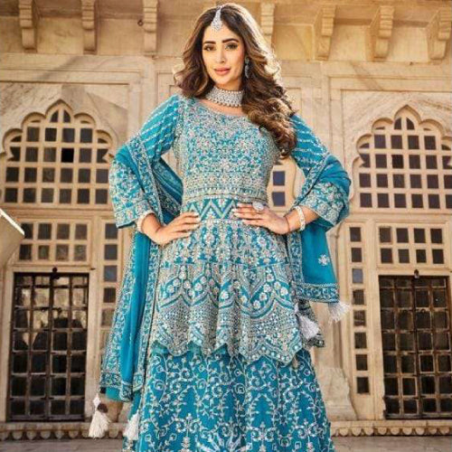 Buy Online Heavy Work Designer Kurtis At Best Price – StyleCaret