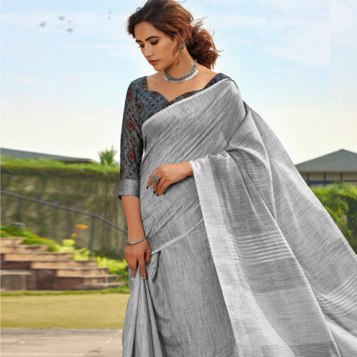 Buy Wide Range Of Linen Saree From Stylecaret – StyleCaret